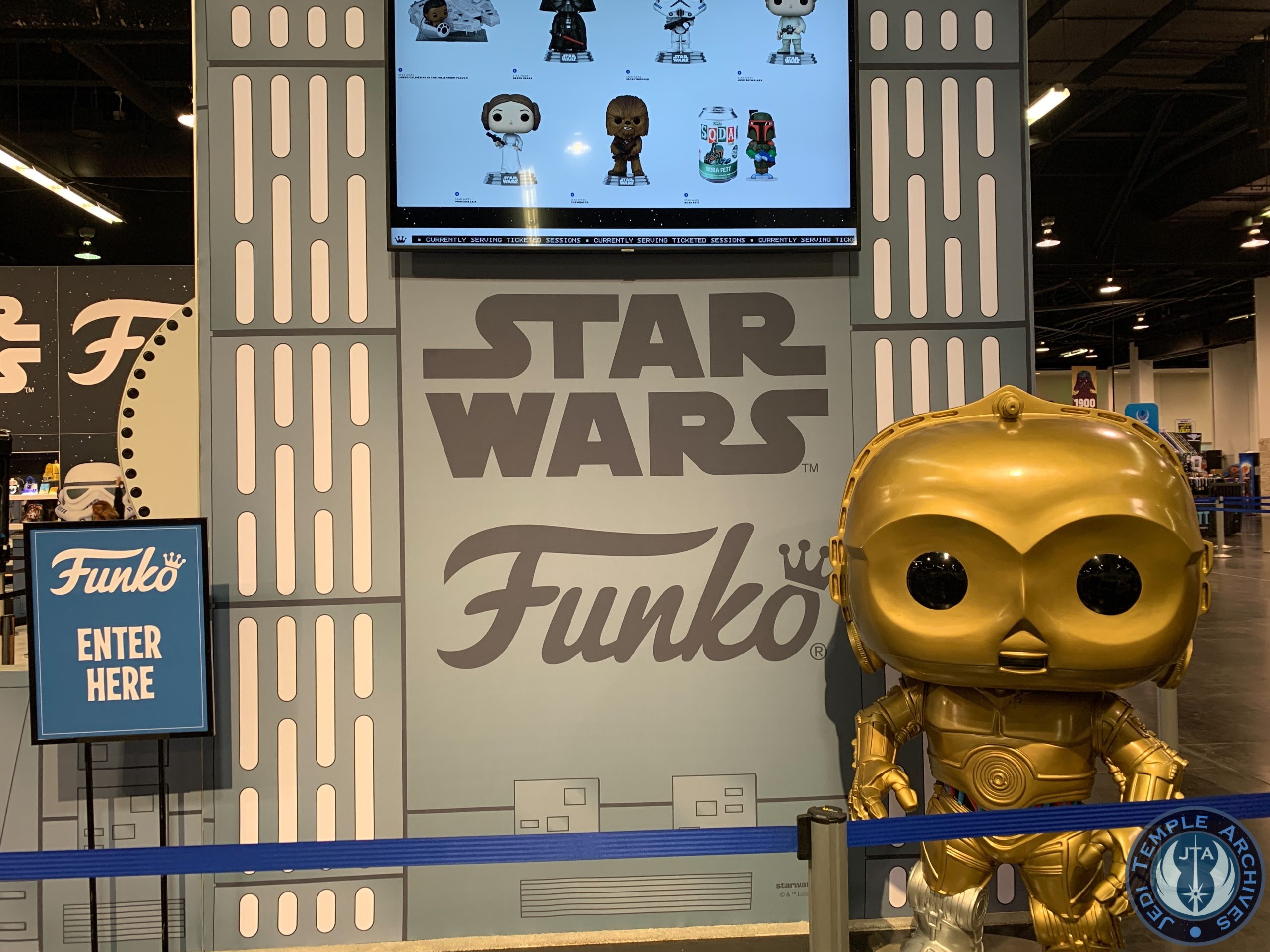 Celebration Anaheim 2022: Funko Booth - Jedi Temple Archives