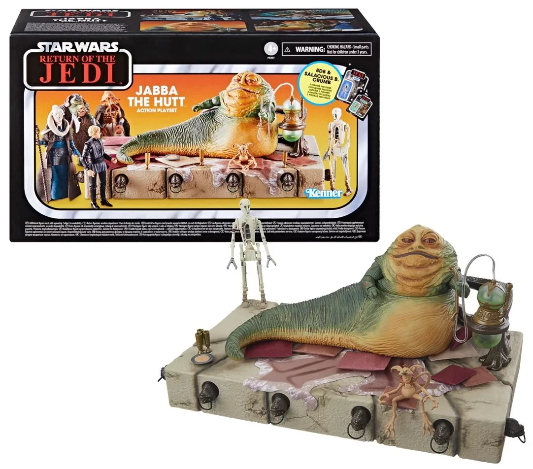 TVC Jabba the Hutt Playset Available At Entertainment Earth Jedi Temple Archives
